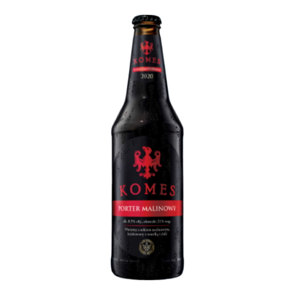 Cerveza Komes Porter Malinowy » Be Hoppy!